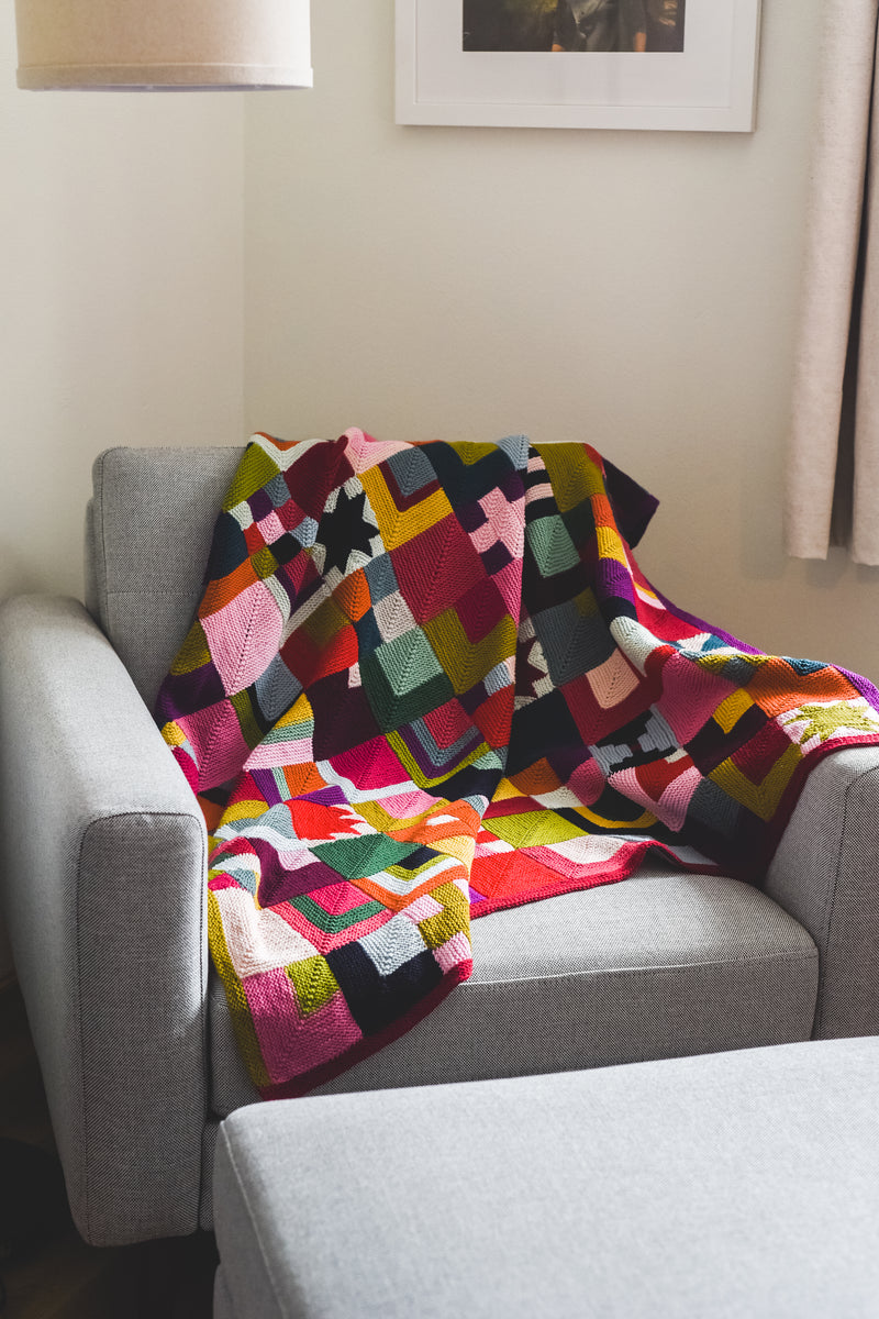 100 Squares Blanket Kit – Barrett Wool Co.
