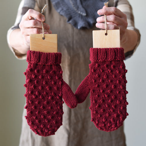 Hen of the Woods Mitten Kit – Barrett Wool Co.