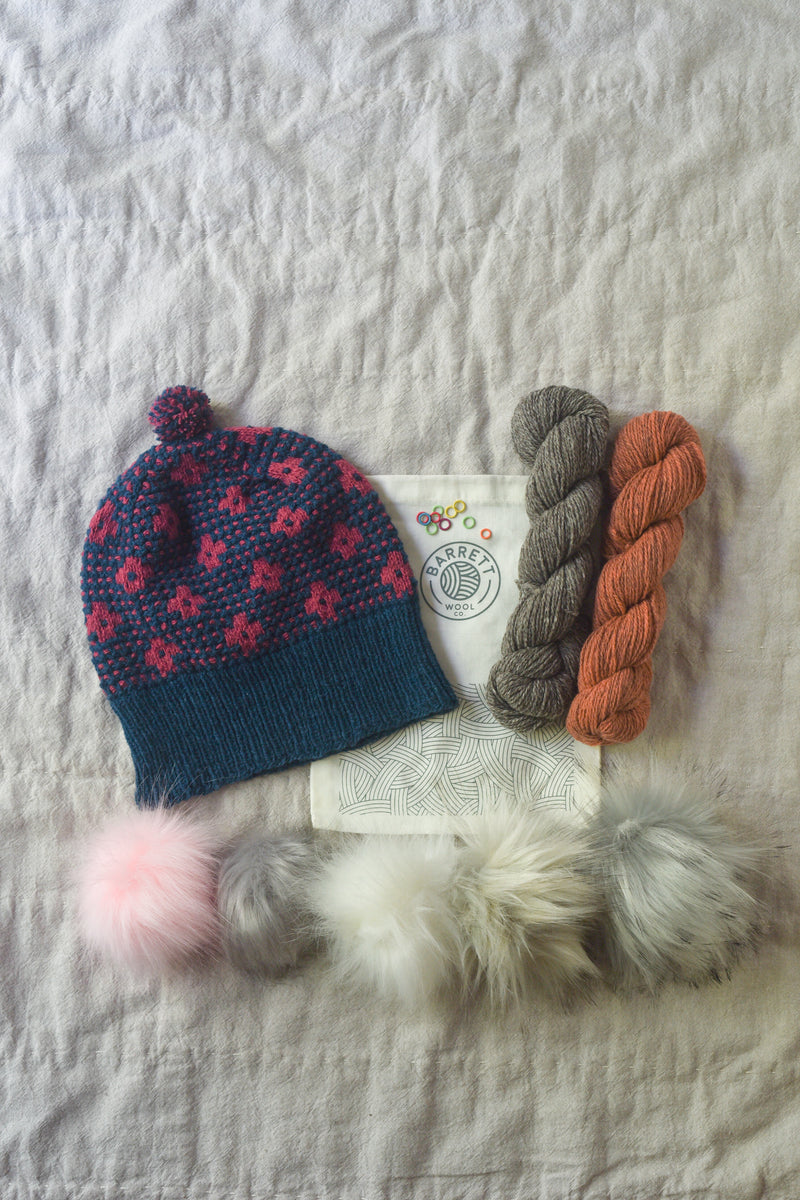 Pressed Flowers Hat Kit – Barrett Wool Co.