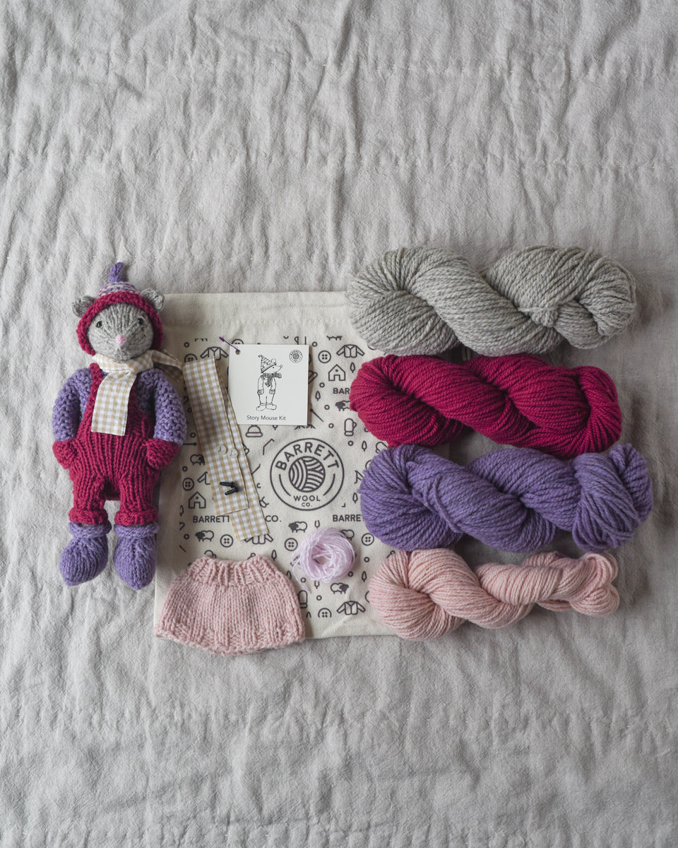 Story Mouse Kit – Barrett Wool Co.