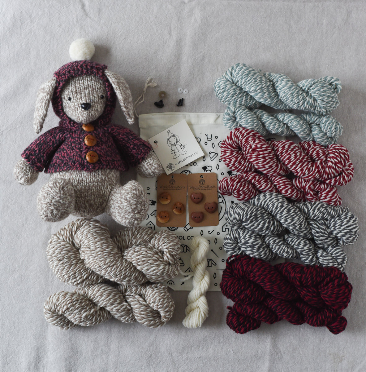 Waffles Puppy Kit – Barrett Wool Co.