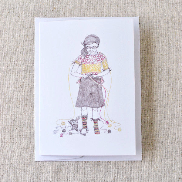 Knitting Life Notecards – Barrett Wool Co.